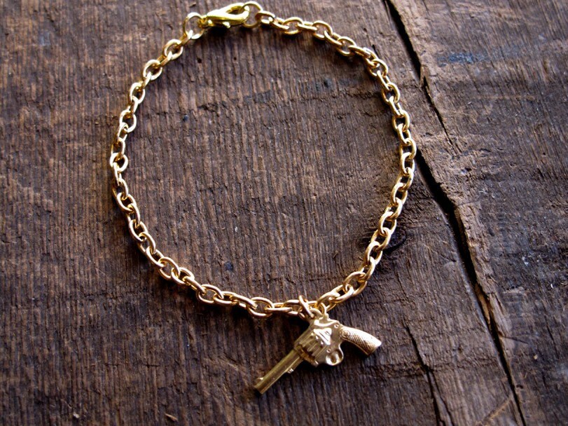 Little Gun Bracelet - Etsy