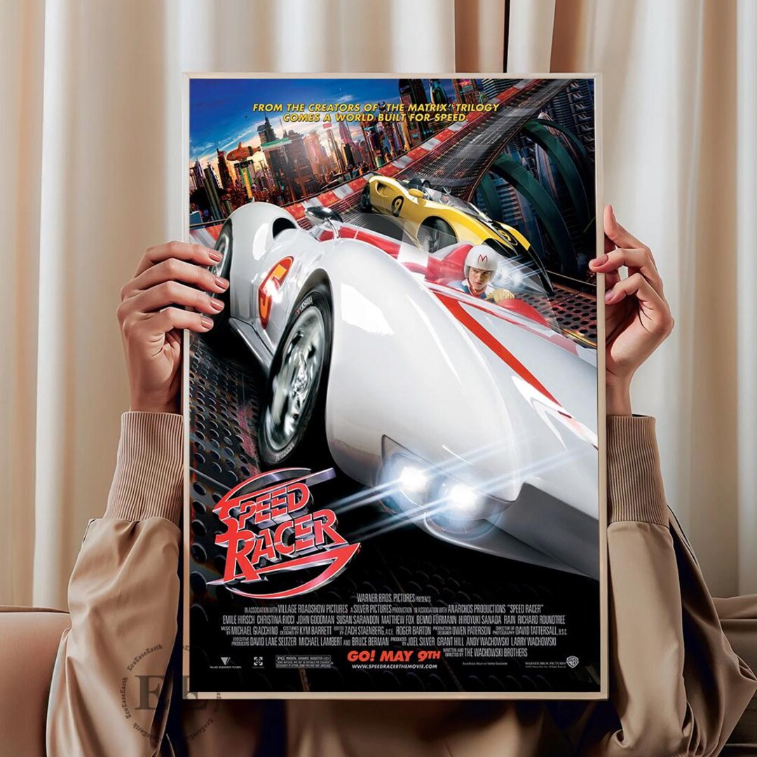 Speed Racer Classic Movie Posters | High-quality Canvas Printing ...