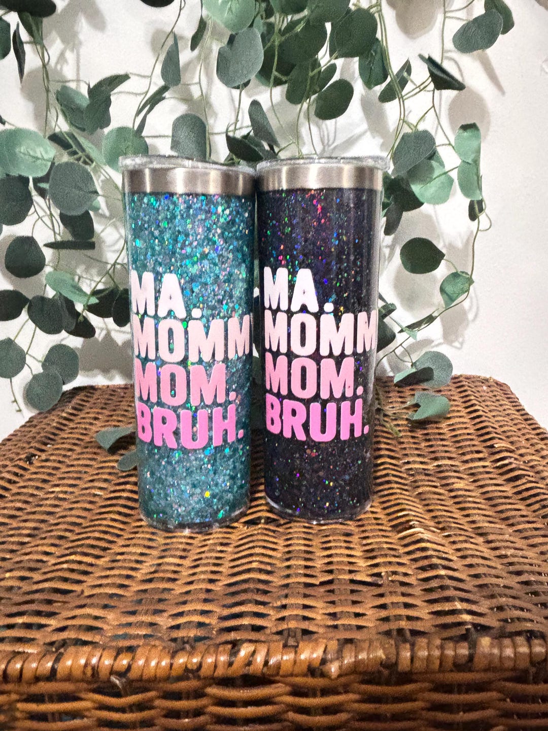 20 Ounce Mom Snow Globe Tumbler - Etsy