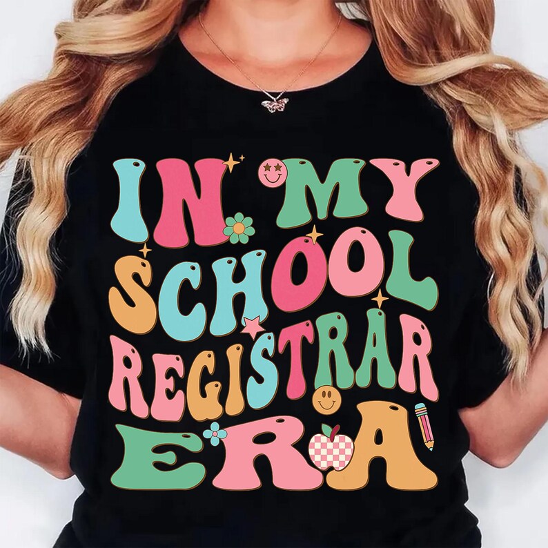 School Registrar Png Svg Bundle, Funny Sublimation Design for School ...