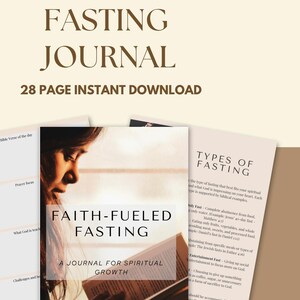 21-day Christian Fasting Guide | Digital Devotional & Prayer Journal - Etsy