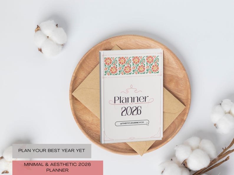 2026 Printable Planner PDF | Full Year Monthly Planner | Digital ...