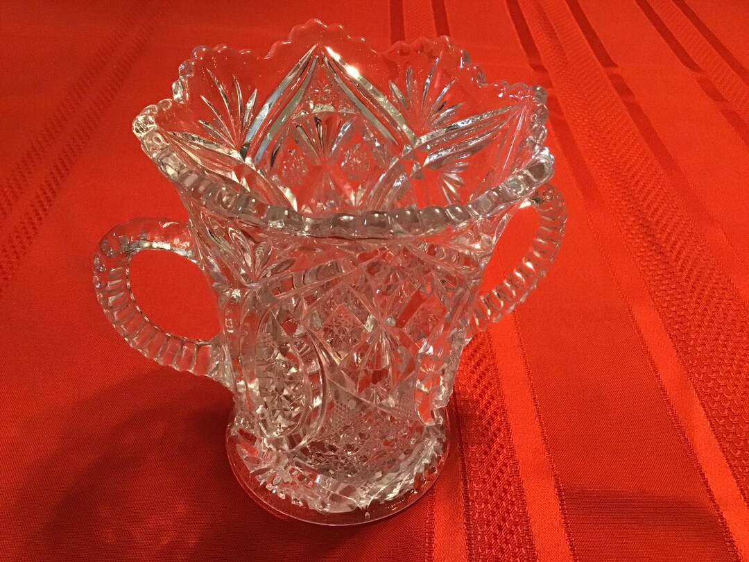 EAPG Alfa AKA Rexford Pattern Celery Vase by JB Higbee Glass - Etsy