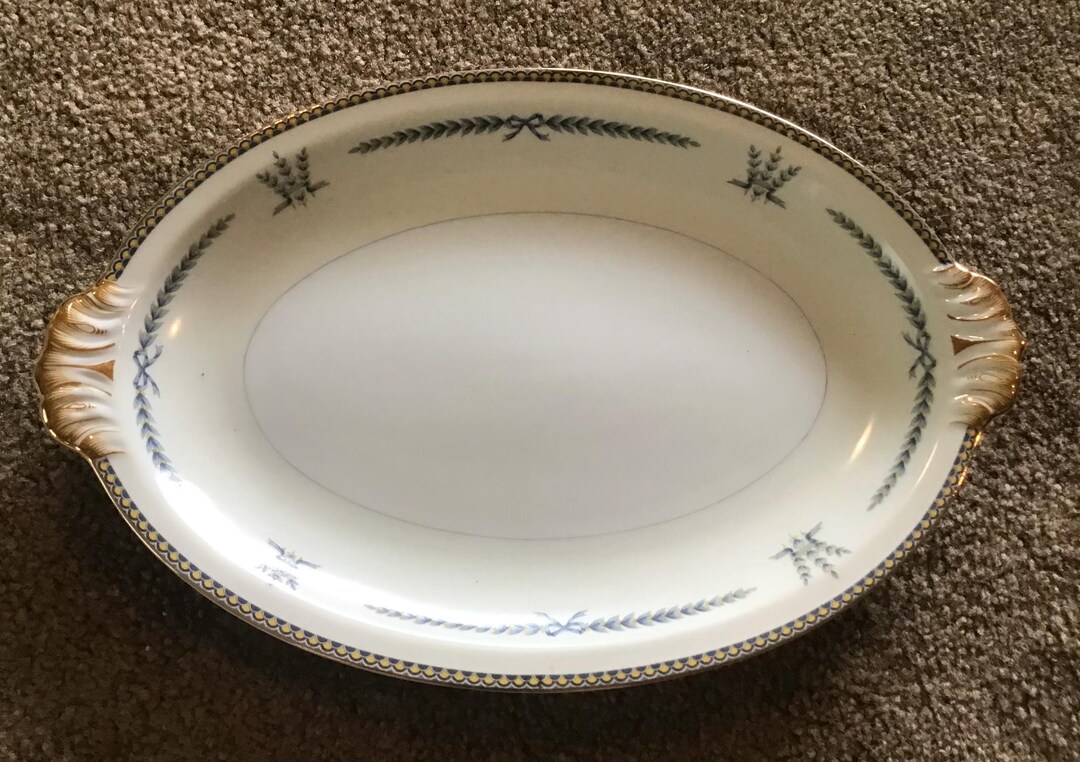 Beautiful MEITO China - Japan - ASAMA PATTERN - 12 X 8" Large Serving ...
