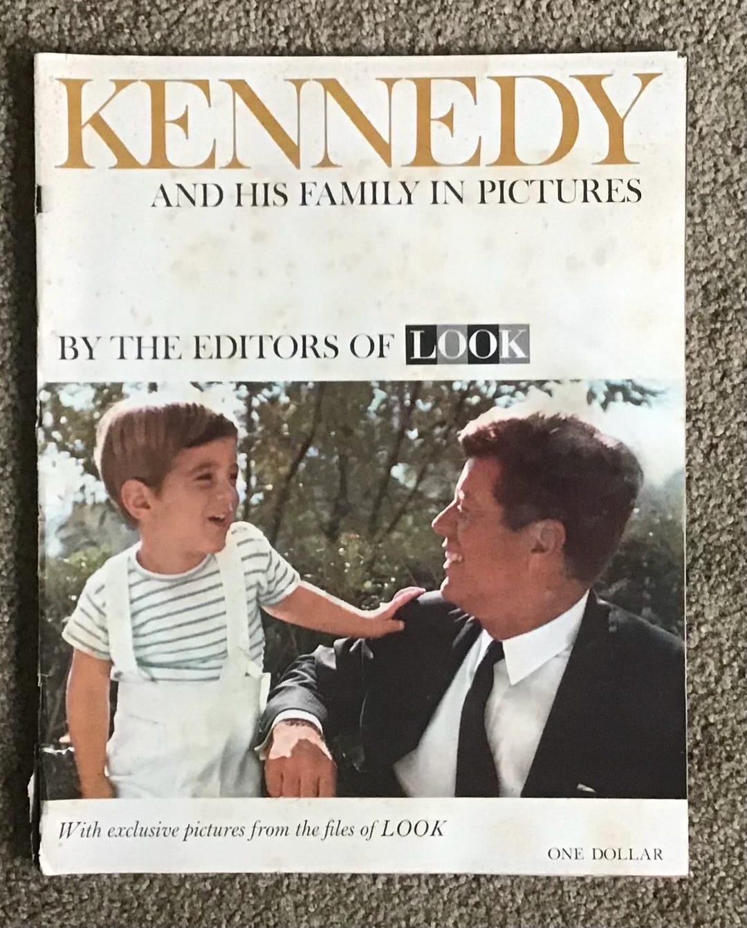 Look Magazine Kennedy and His Family in Pictures John F. Kennedy ...