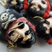 10 Large Pirate Captain Beads LG397 - Etsy