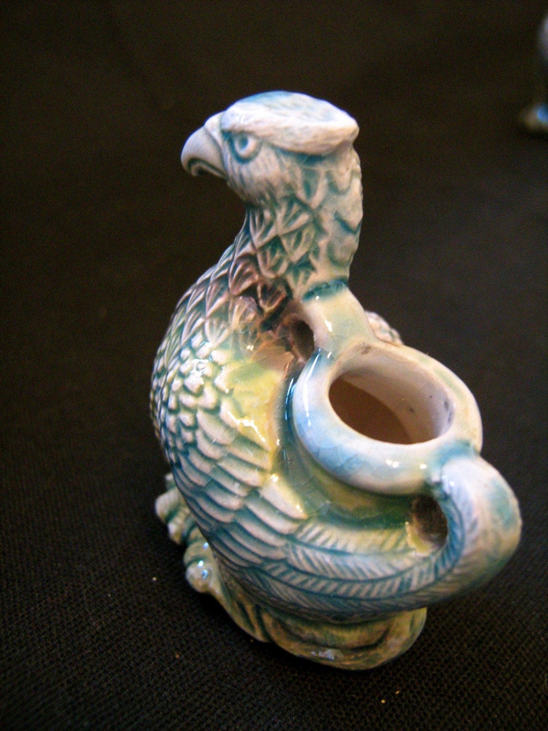 Raku Ceramic Bottle Bead Griffin RAKBOT18 - Etsy