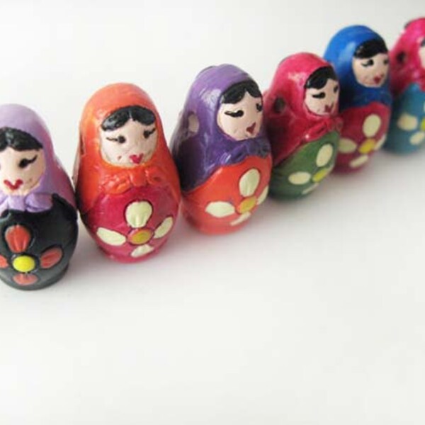 Ceramic Nesting Doll - Etsy
