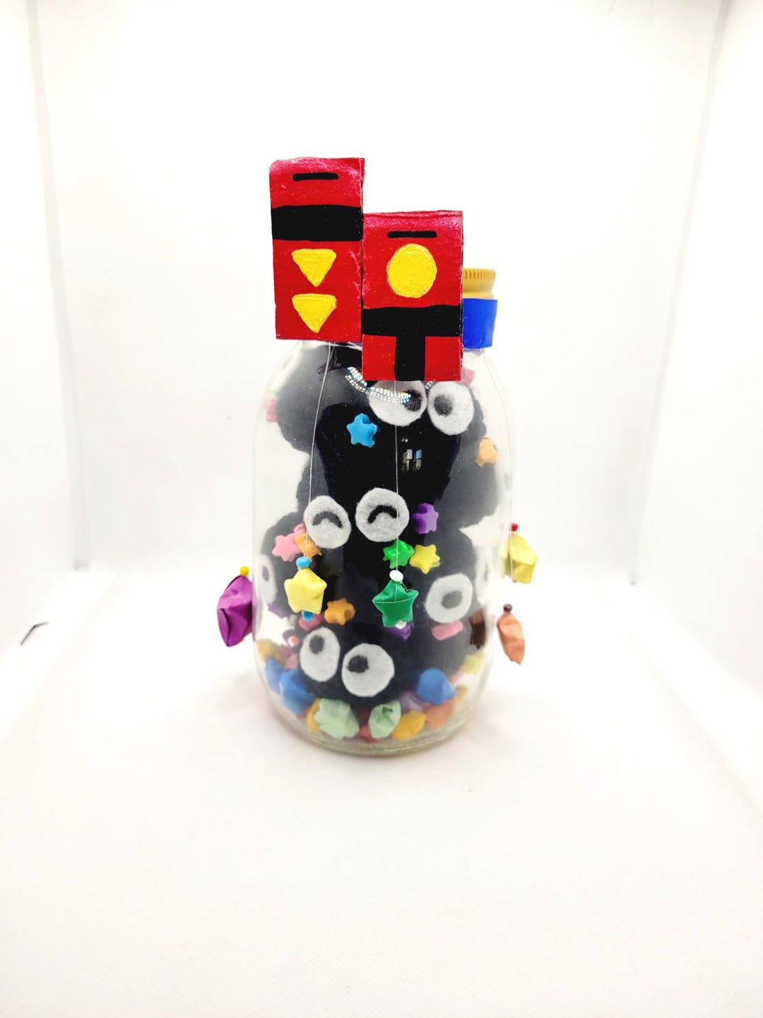 Soot Sprite Jar (large) - Dust Bunnies - *CLEARANCE* Pre-made - Etsy