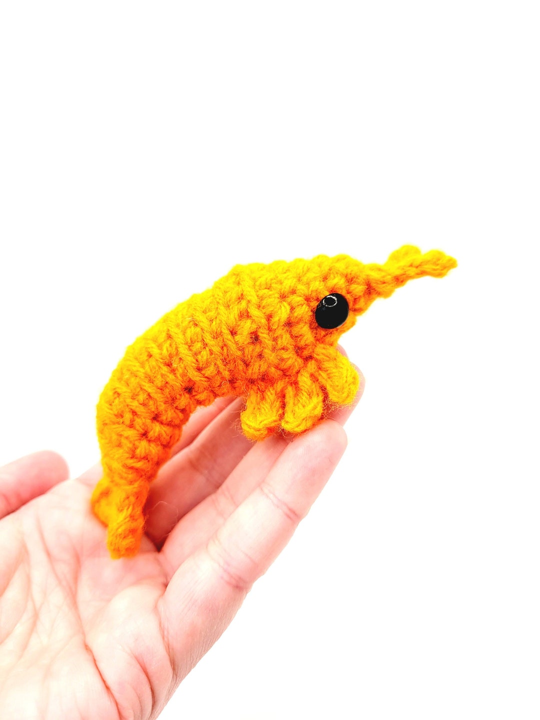 Neocaridina Shrimp Keychain Crochet Amigurumi pre-made Ships in a Week ...