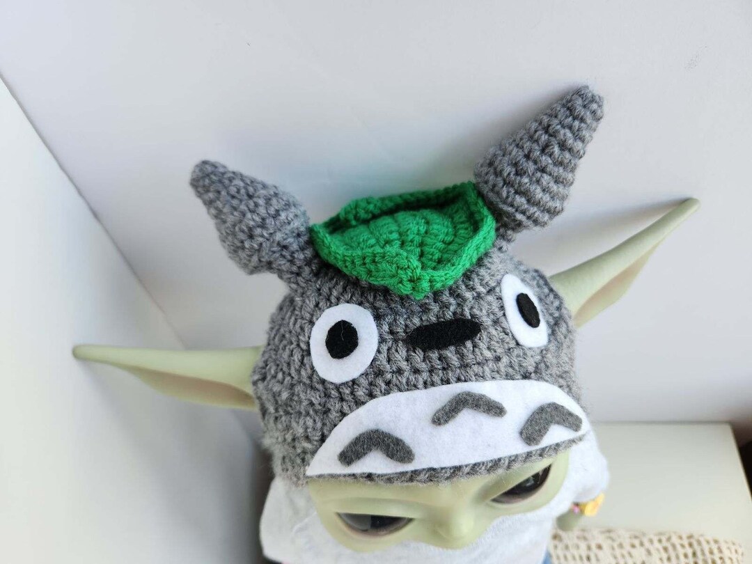 Totoro Doll Hat My Neighbor Totoro ships in 2-4 Weeks - Etsy