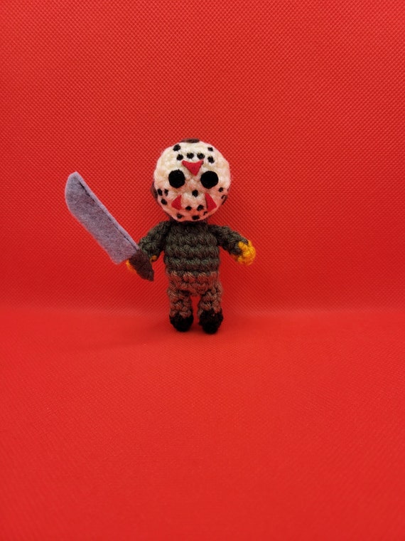 Mini Jason Voorhees Friday the 13th Horror Crochet Doll - Etsy