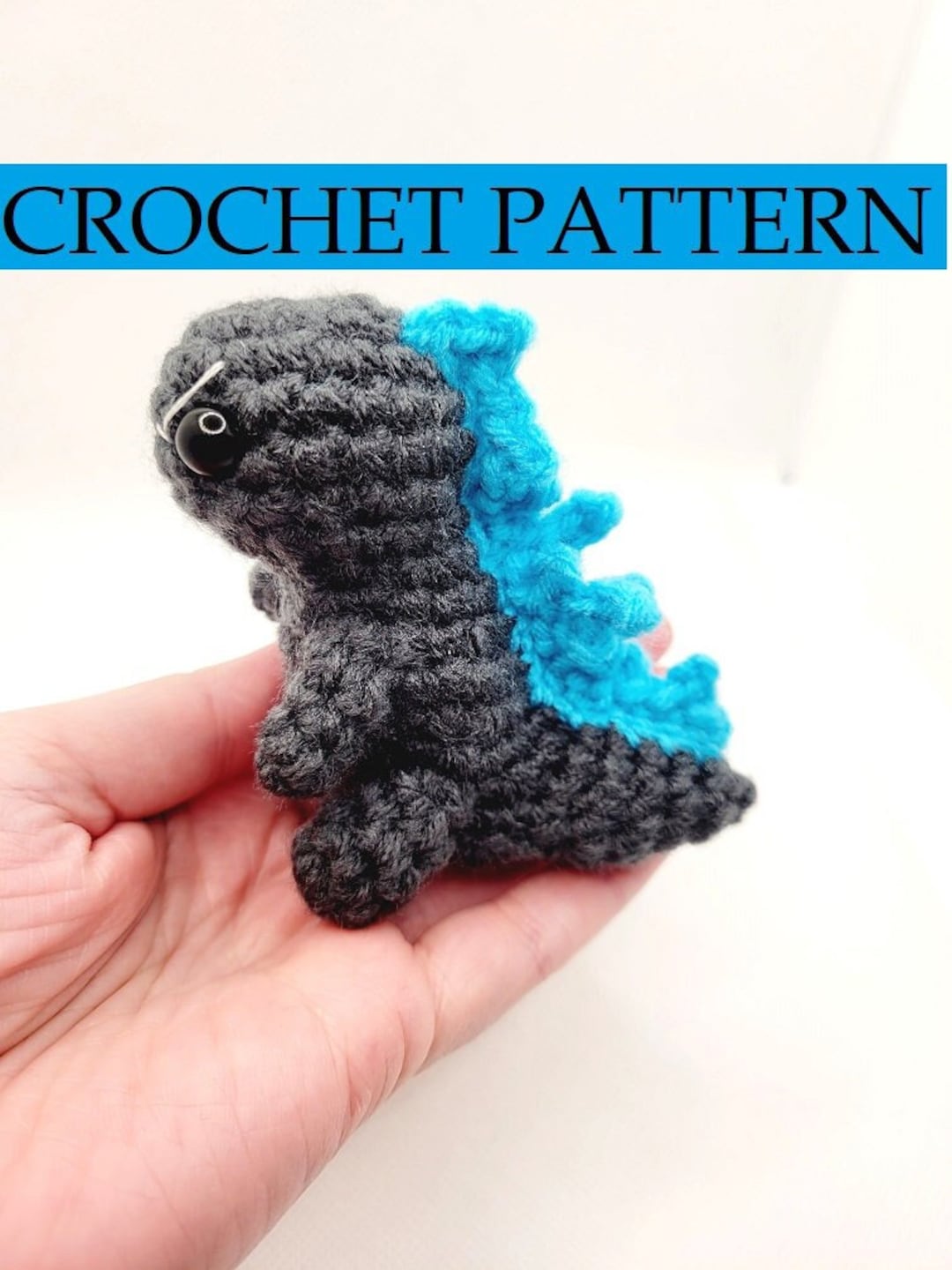 Godzilla Crochet Pattern PDF Digital Download - Etsy