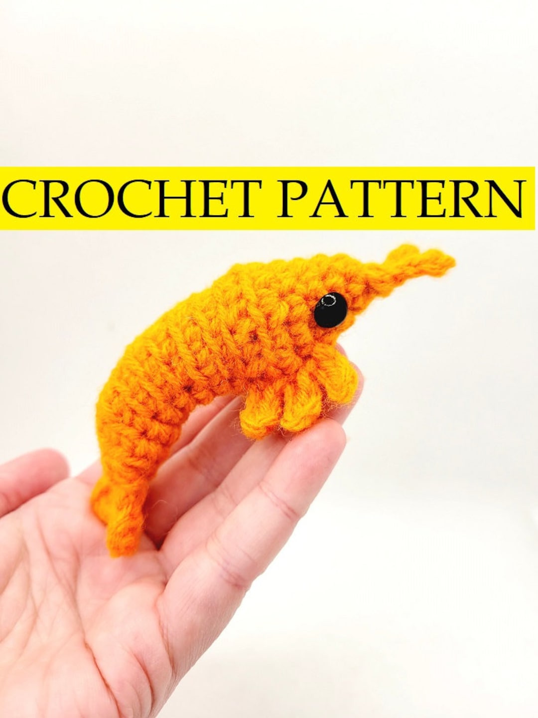 Shrimp Crochet Pattern - Neocaridina Amigurumi - Etsy