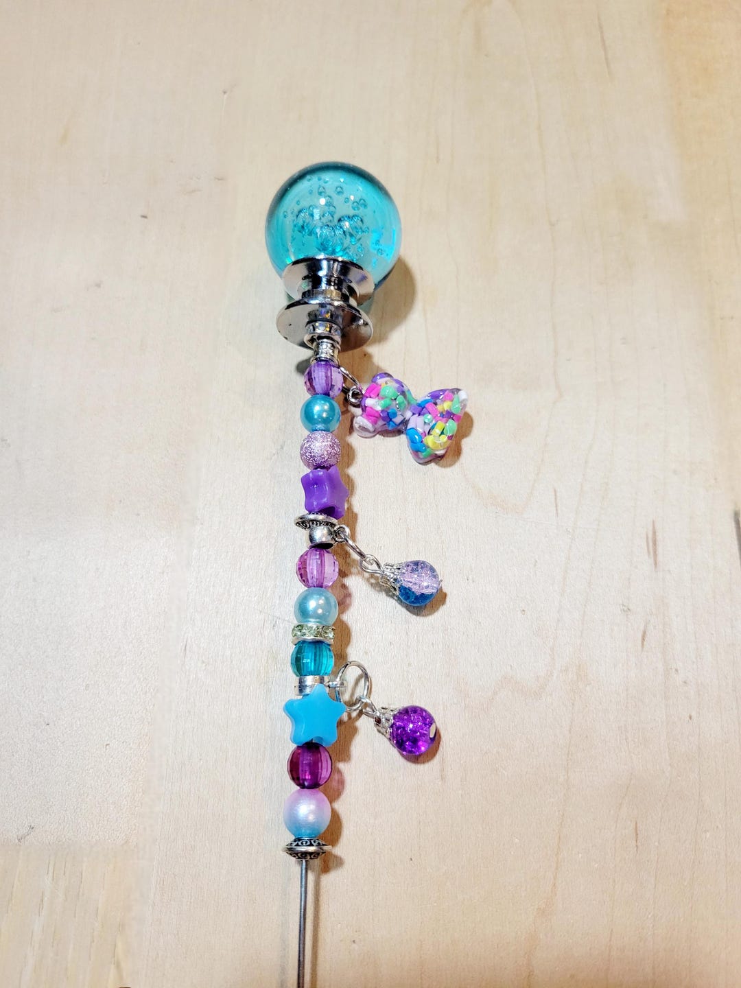 Colorful Candy Confetti Teddy Bear Sewing Stick - Amigurumi Plushie ...