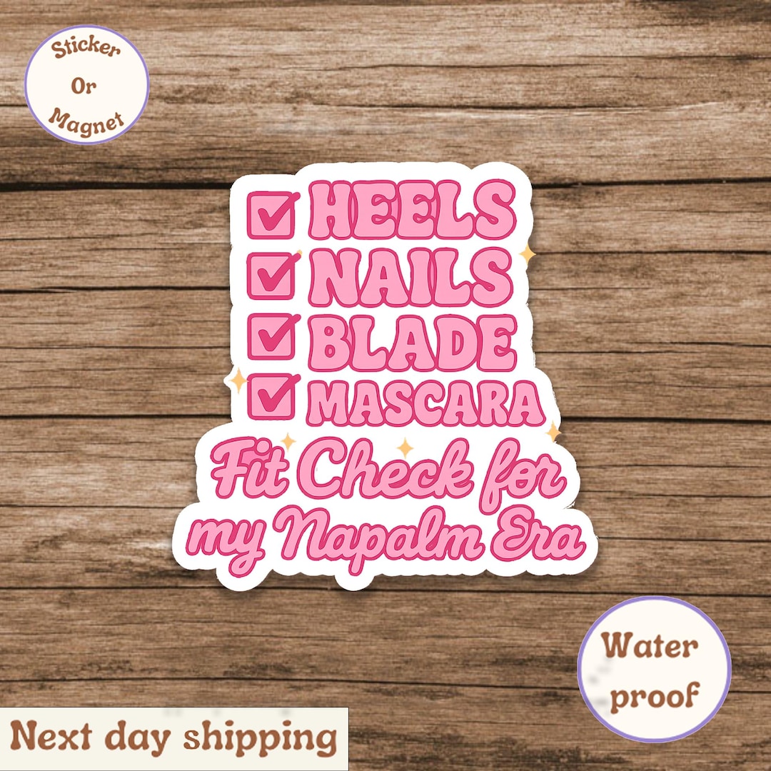 Heels Nails Blade Mascara, Fit Check for My Napalm Era, KPOP Vinyl ...