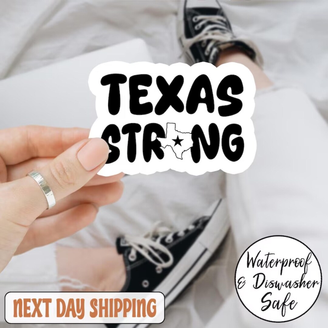 Texas Strong Sticker, Pray for Texas Sticker, Texas Pride Decal Vinyl ...