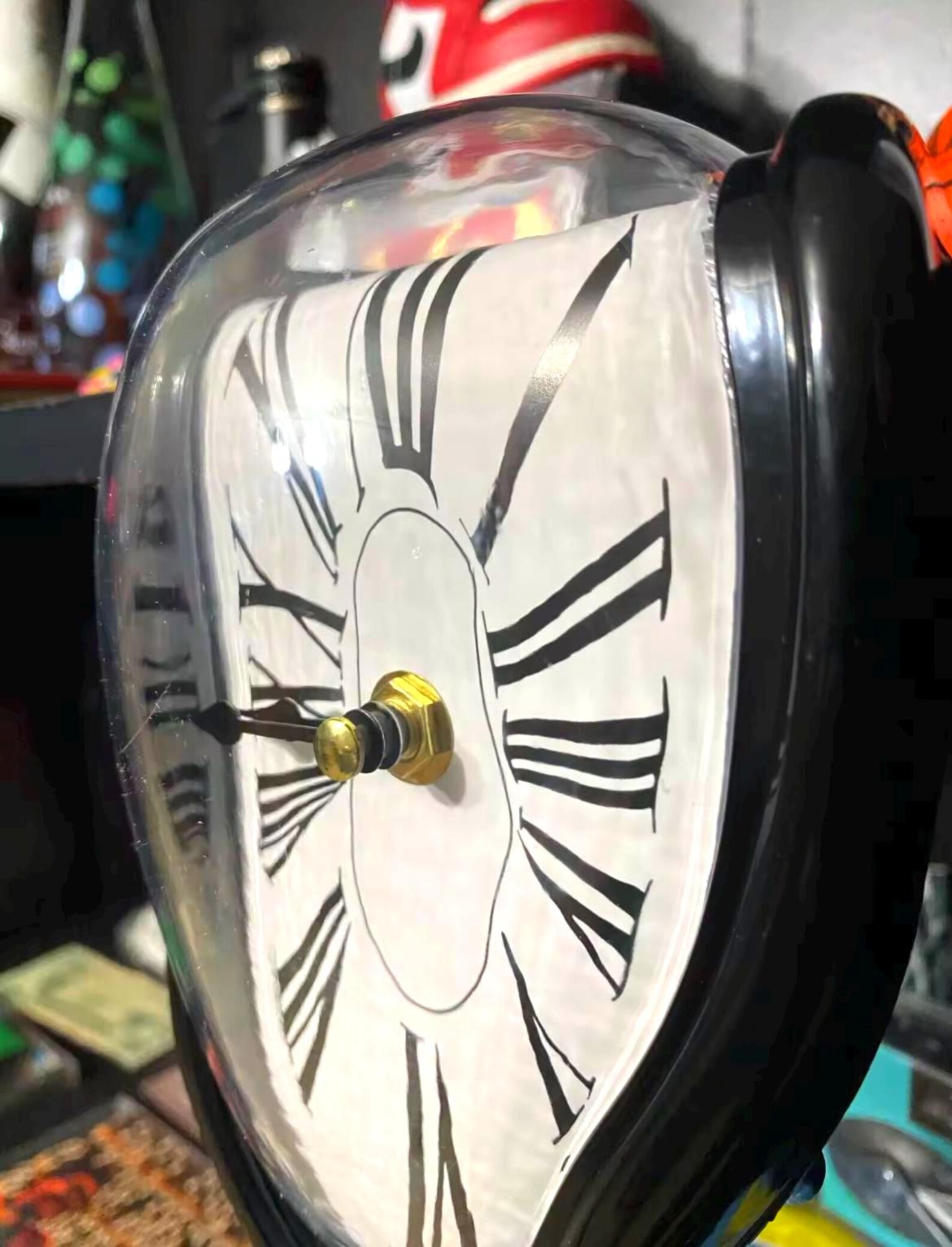Surreal Melting Wall Clock Inspired by Salvador Dalí – Decorative ...