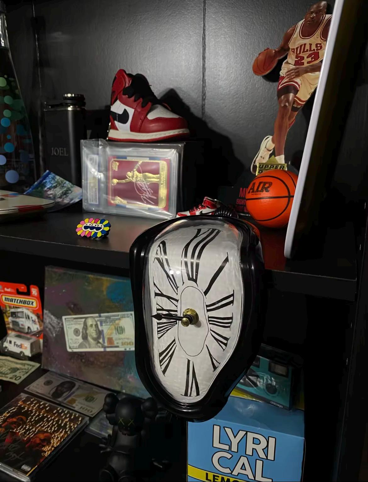 Surreal Melting Wall Clock Inspired by Salvador Dalí – Decorative ...