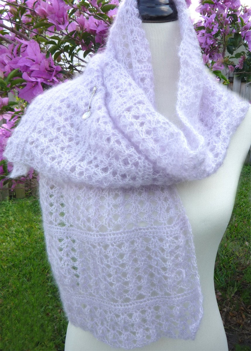 Shell Script Wrap and Scarf - PATTERN / PDF - Etsy