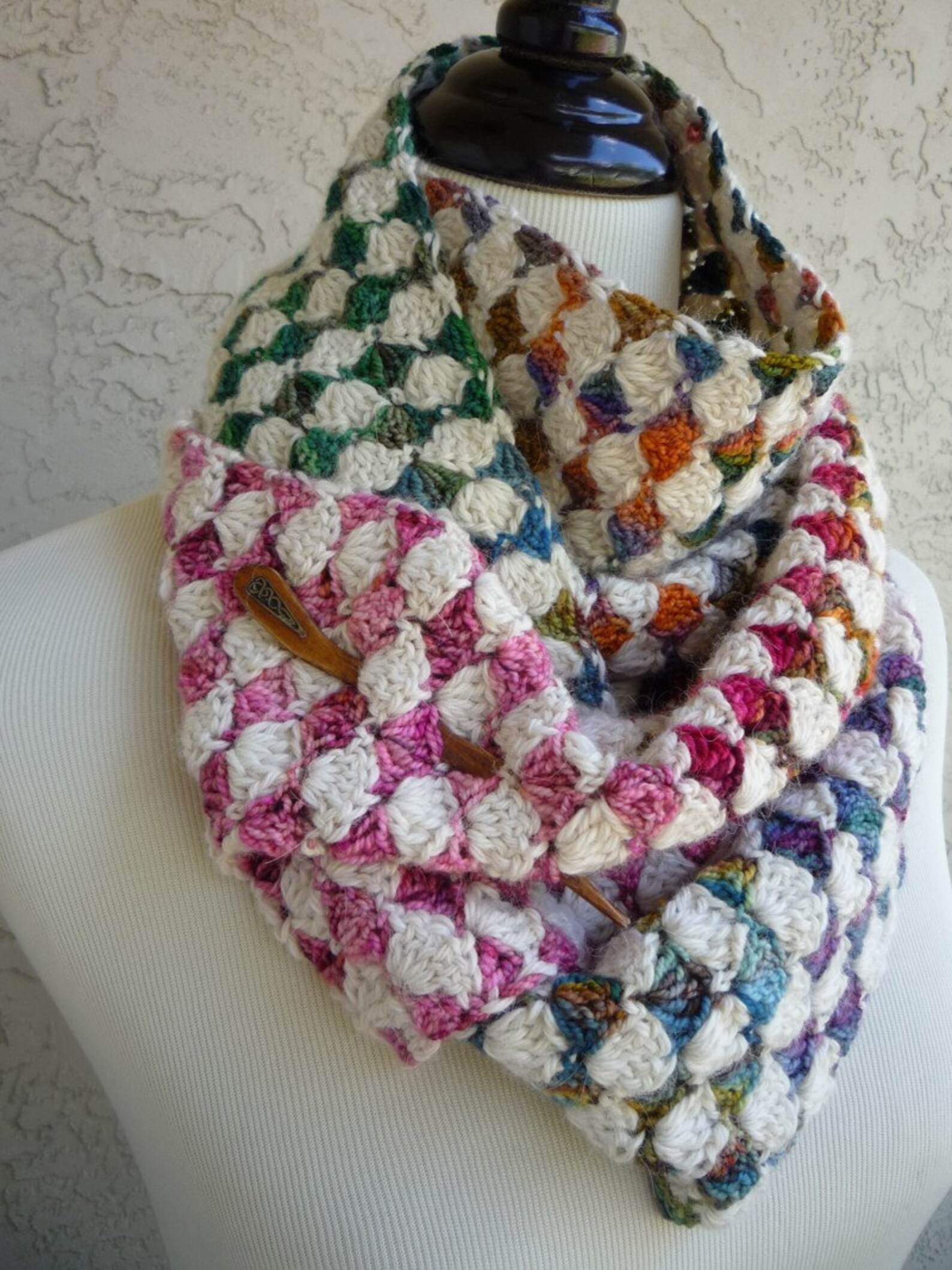 The Diamond Exchange Crochet Scarf - PATTERN / PDF - Etsy