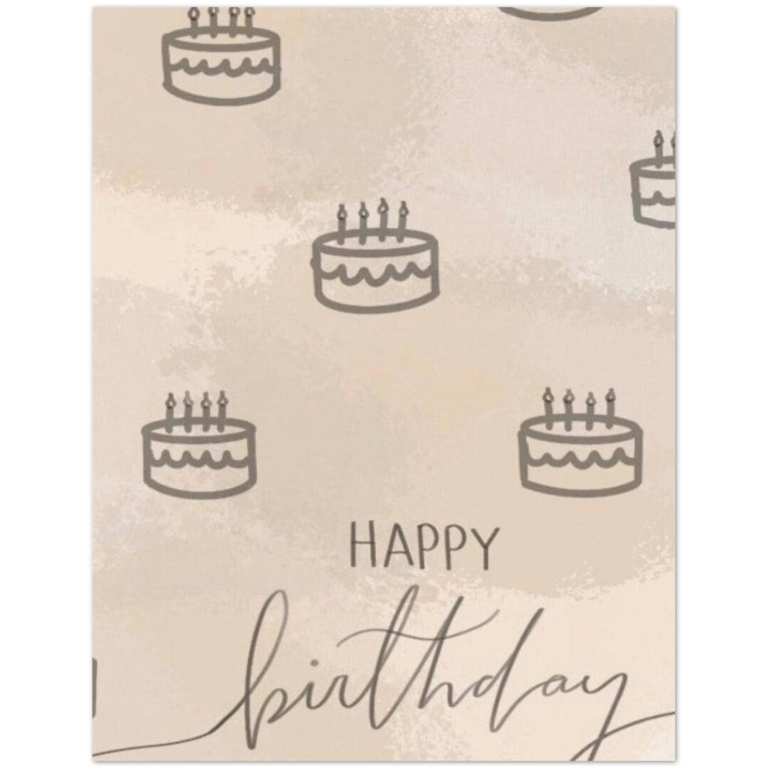 Happy Birthday Card Pack of 10 - Personalized Greeting Cards for Any ...