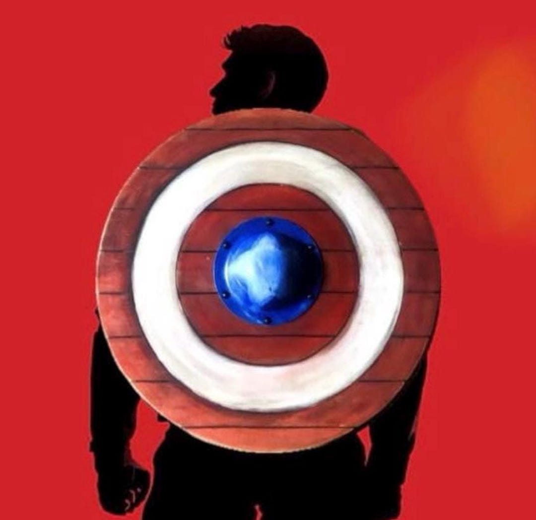 Rogue Style Wall Mounted / Handheld, Captain America Inspired Viking ...