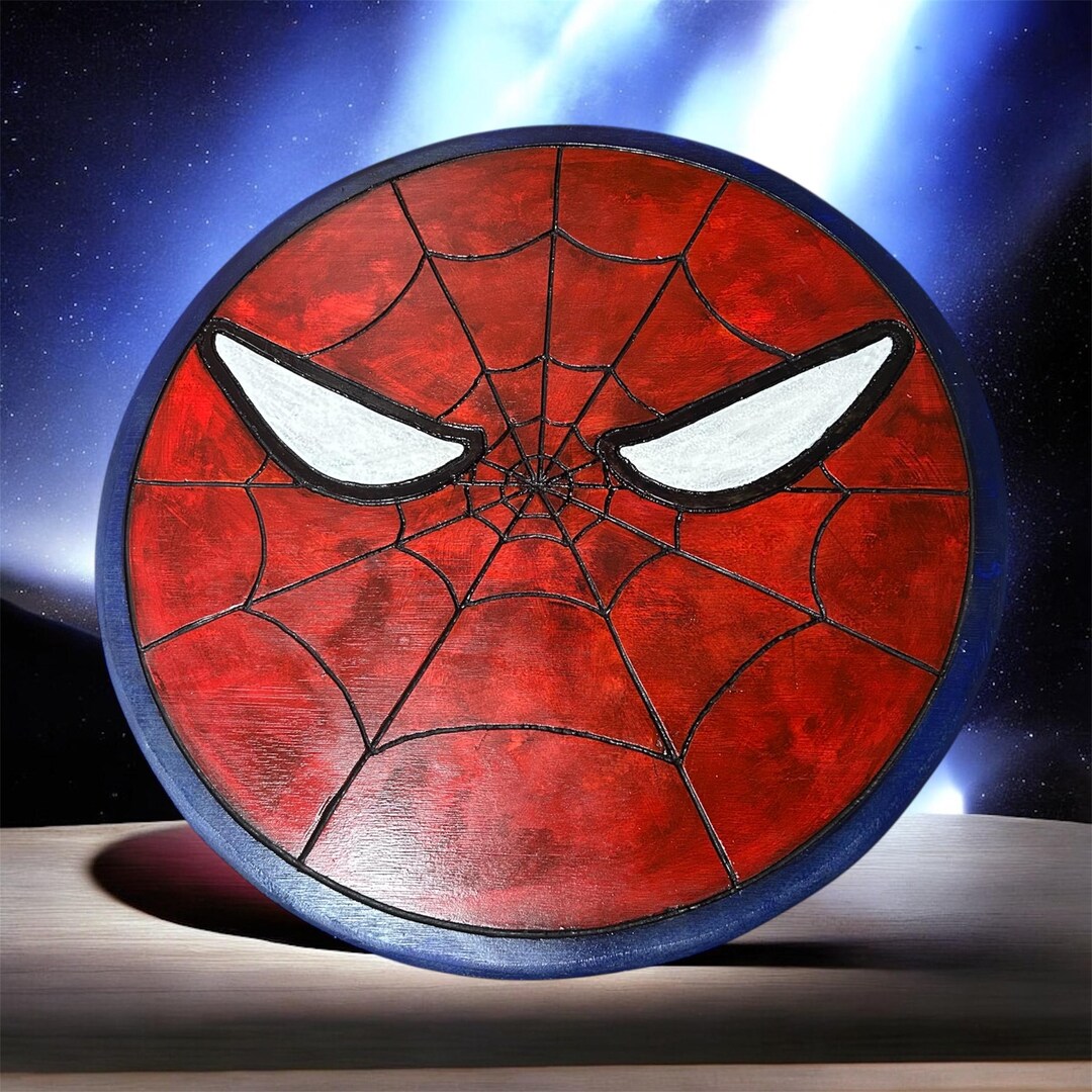Rogue Style Wall Mounted / Handheld, Spider-man Inspired Viking Shield ...