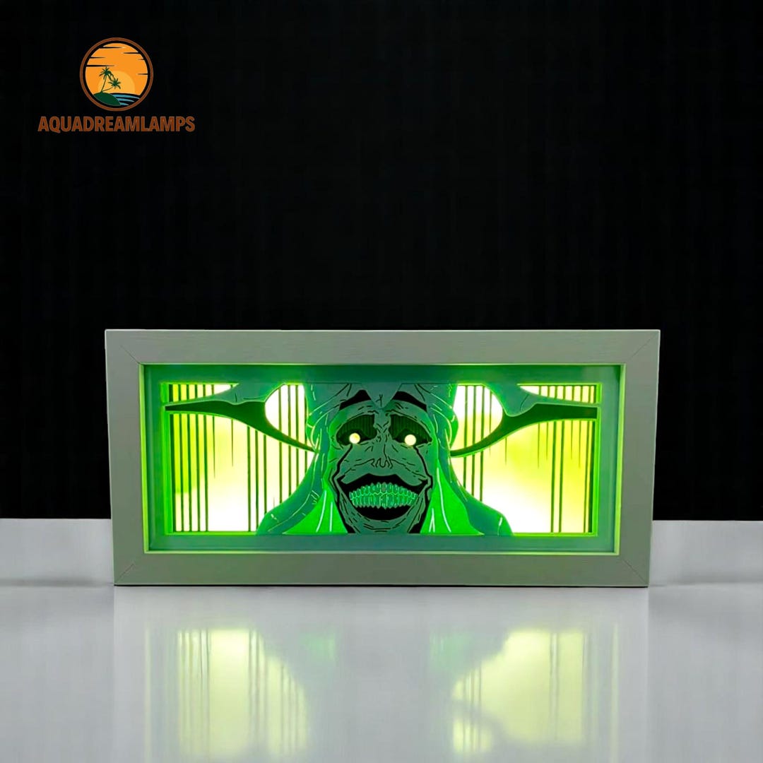 Solo Leveling Anime Light Box – 3D LED Night Light | Desk Lamp for ...