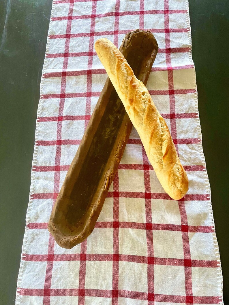 Antique French Baggett Proofing Basket French Benneton - Etsy