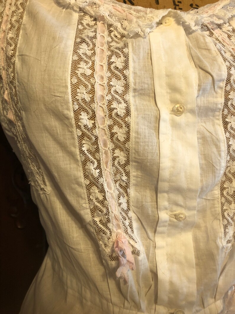 Antique Bodice French Lace Cami Fancy Corset Cover Bridal - Etsy