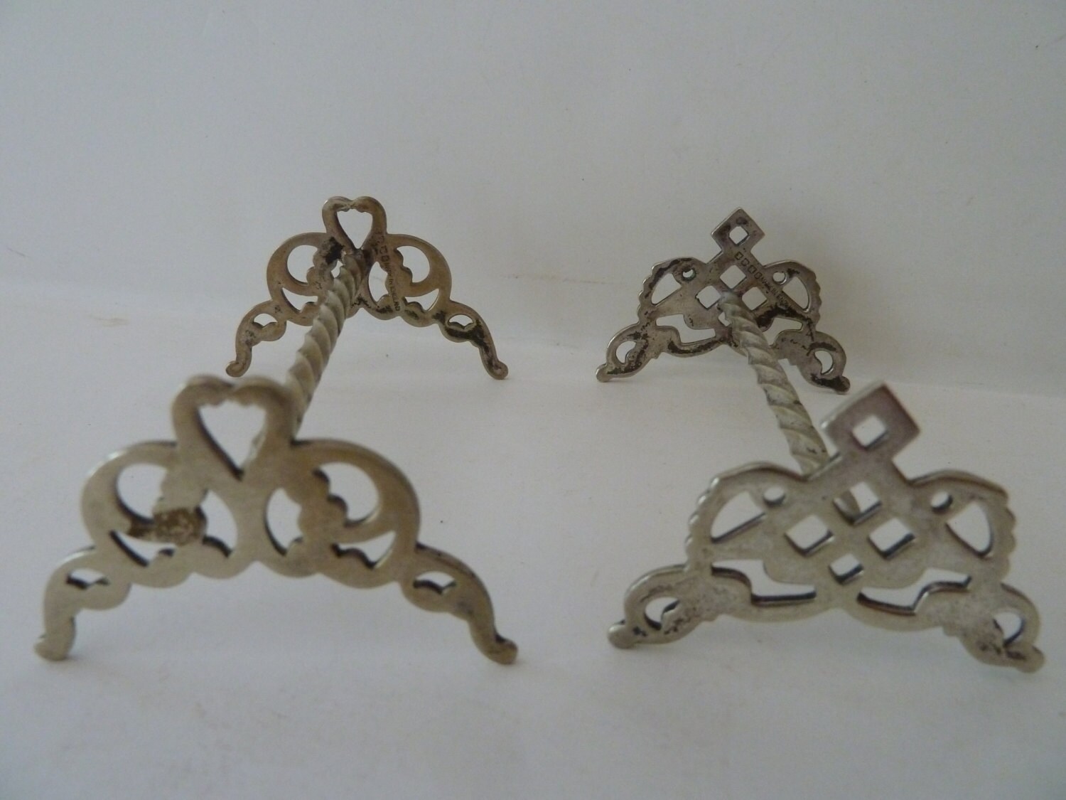 Edwardian Knife Rests Pair Silver Table Decor Fine Dining - Etsy