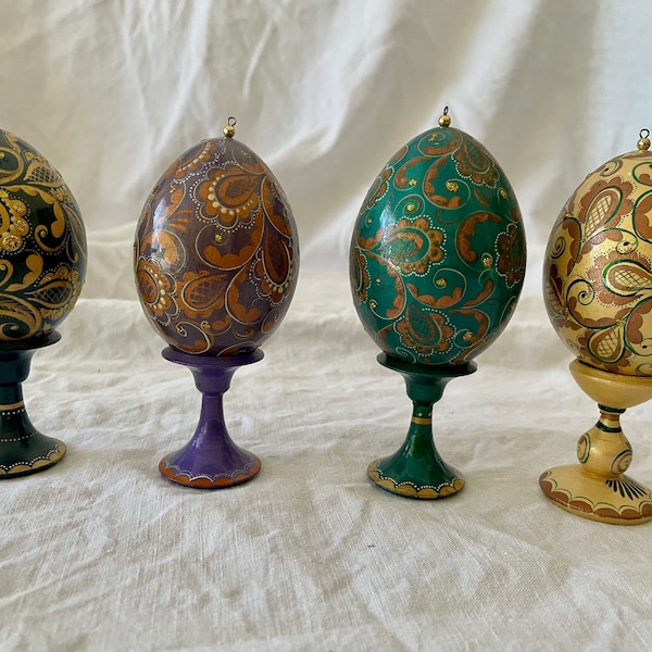 Russian Painted Eggs - Etsy