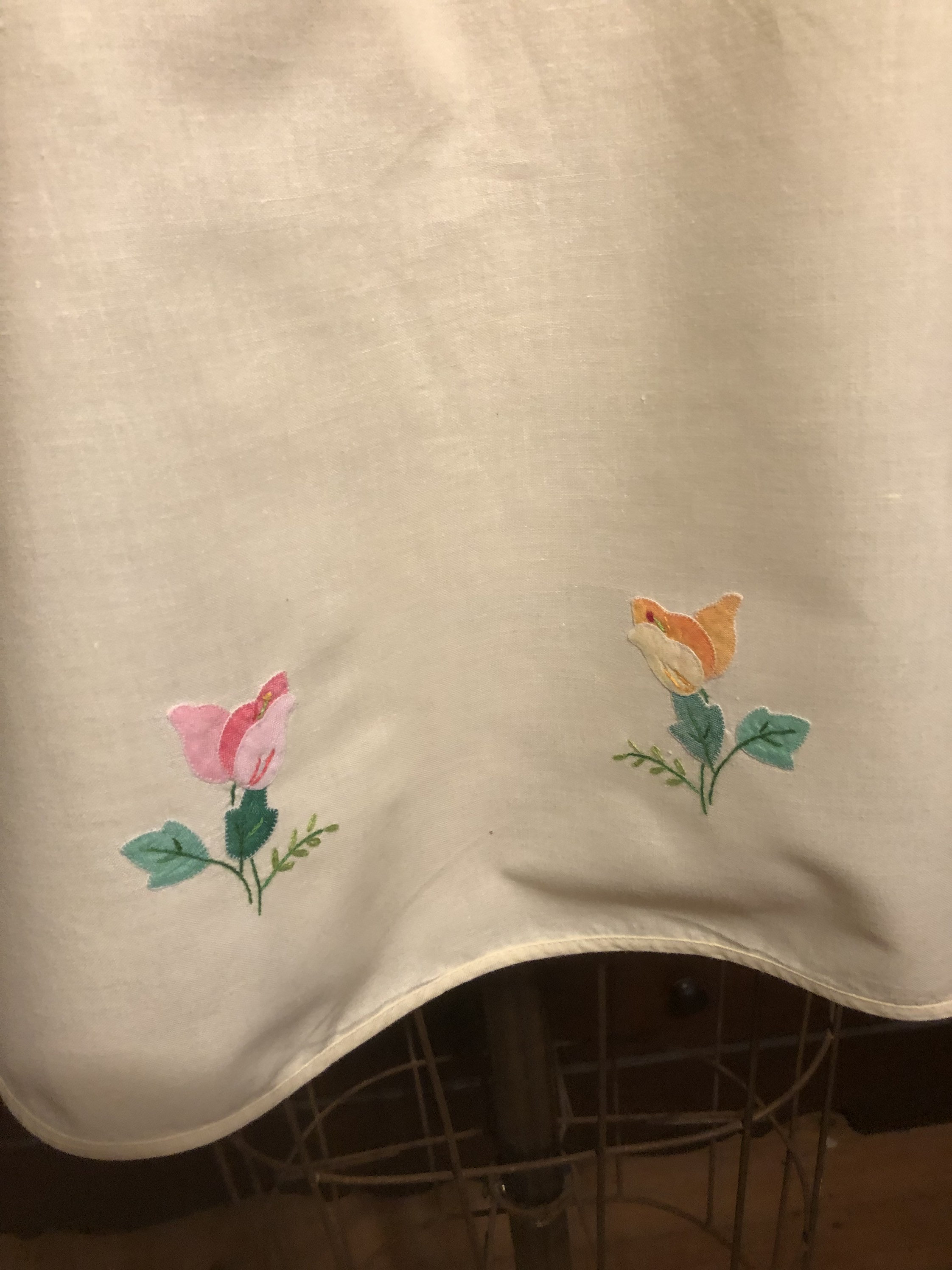 Madeira Smock Tabard Apron, Applique and Embroidery, Pocket Full of ...