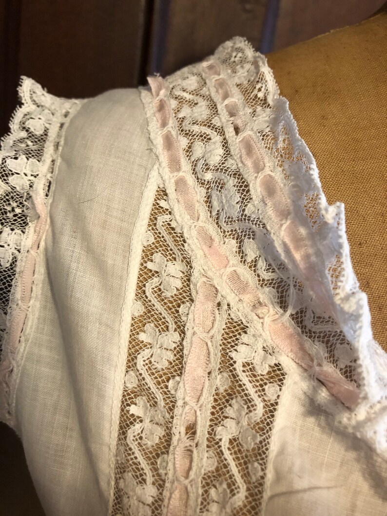 Antique Bodice French Lace Cami Fancy Corset Cover Bridal - Etsy
