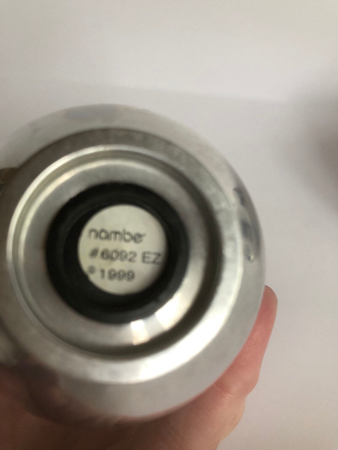 Nambe Salt and Pepper Original Eva ZEISEL Mid Century - Etsy