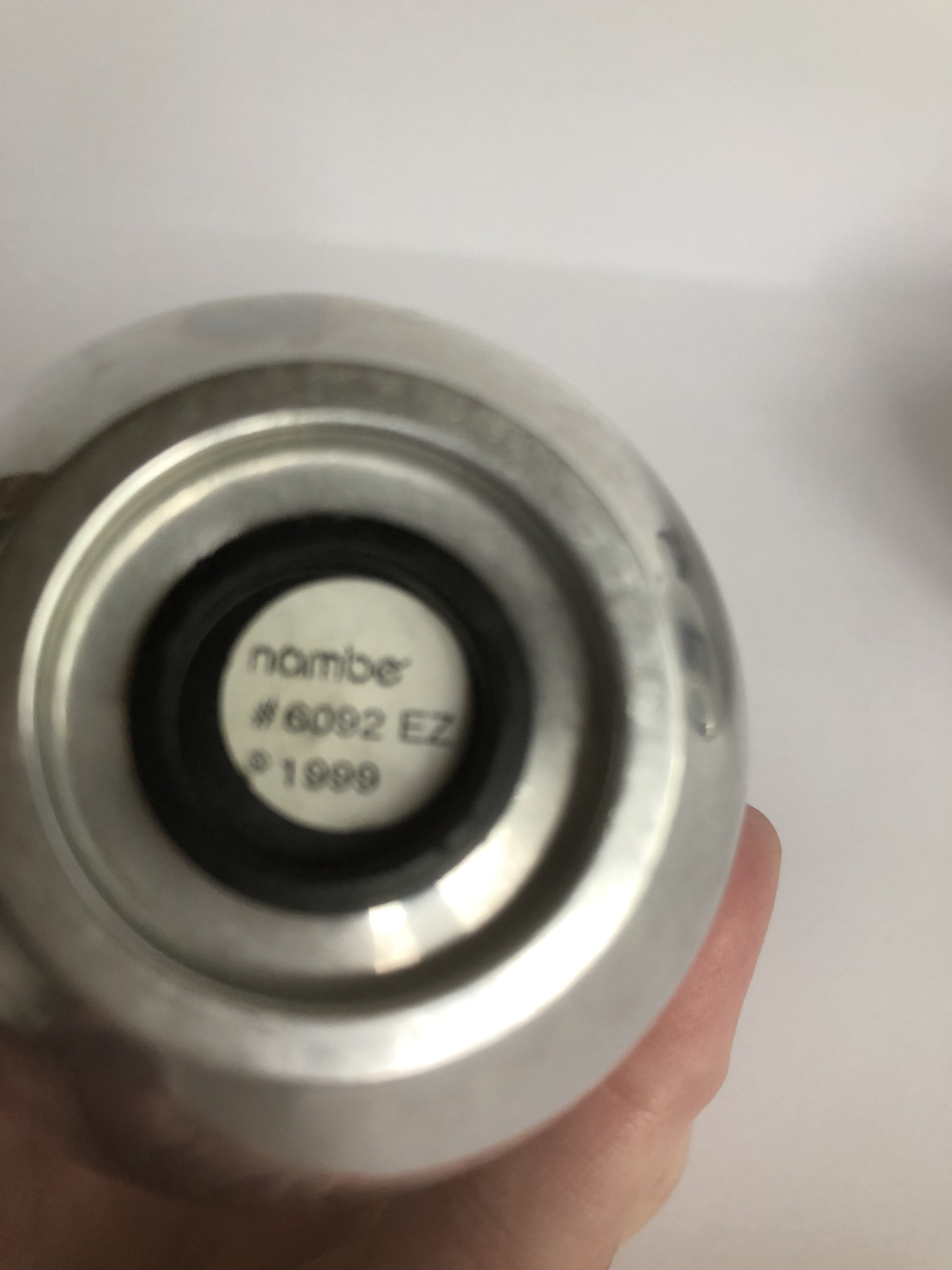 Nambe Salt and Pepper, Original Eva ZEISEL , Mid Century Design - Etsy