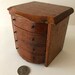 Miniature Wooden Chest, Antique Coin Bank, Hand Crafted Money Box - Etsy