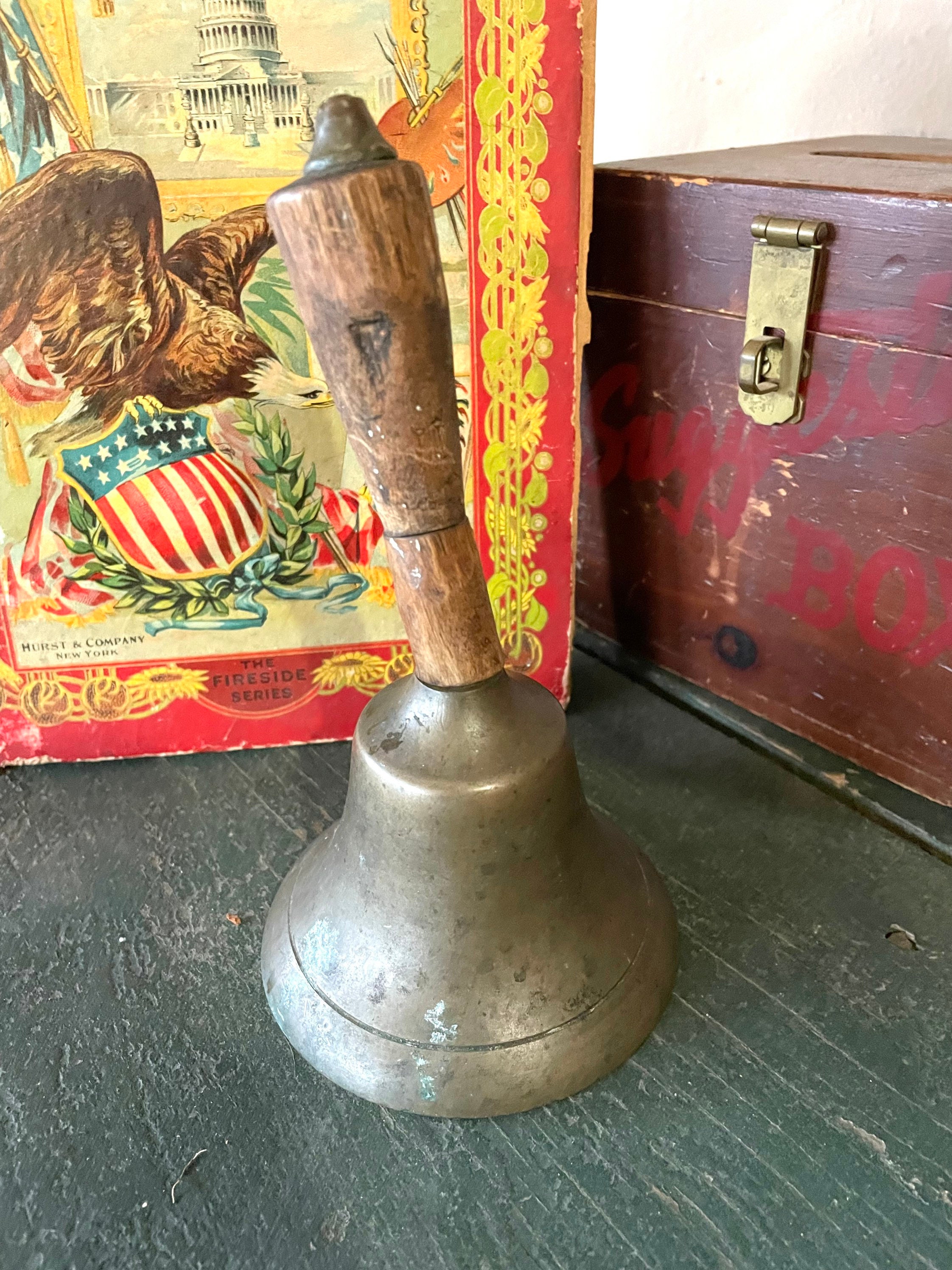 1800's American School Bell Unique Antique Hand Bell - Etsy