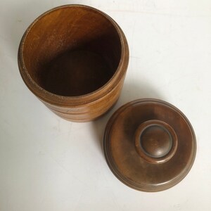 Turned Wood Humidor, English Treenware Box, Antique Tobacciana, - Etsy