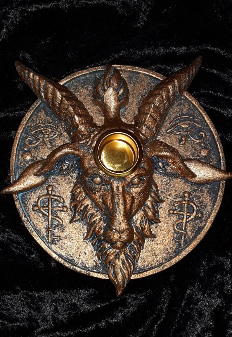 Baphomet Incense Holder With Bewitching Incense Sticks and - Etsy