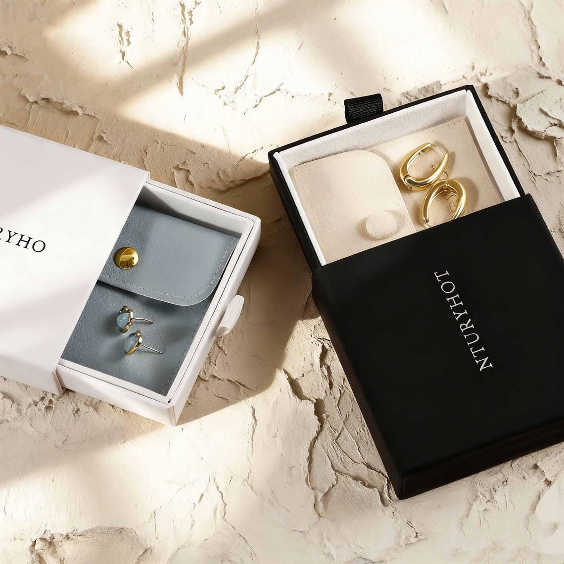 50 Pcs Custom Logo Jewelry Box – Personalized Small Business Packaging ...