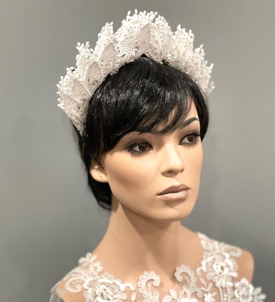 Bridal Headpiece, Wedding Tiara, Princess Bride Headpiece, Kate ...
