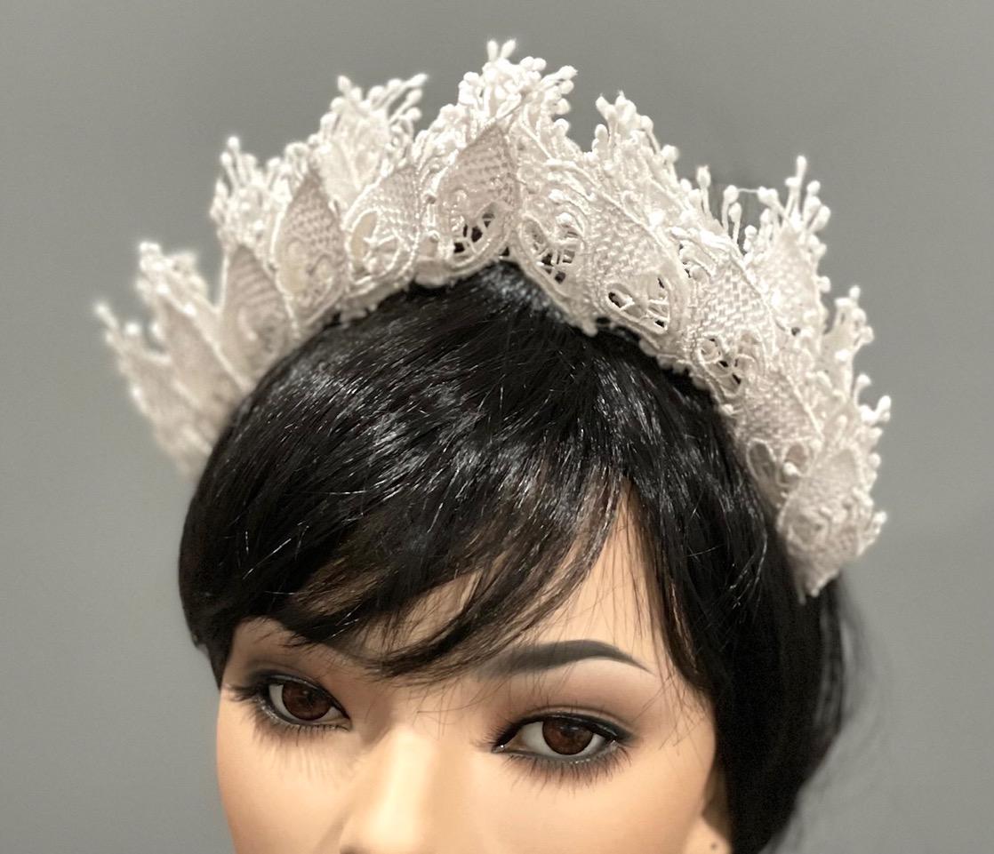 Bridal Headpiece, Wedding Tiara, Princess Bride Headpiece, Kate ...