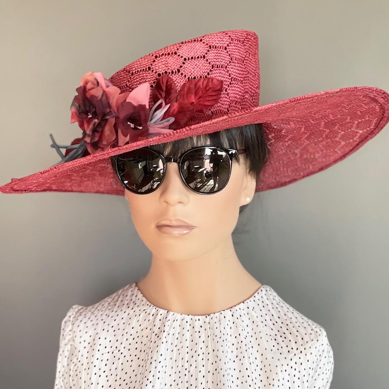 Womens Red Hats - Etsy