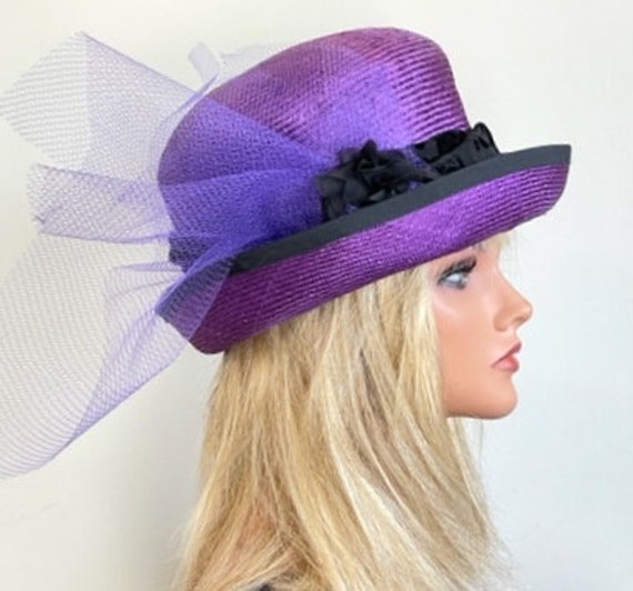 Purple Ladies Hat