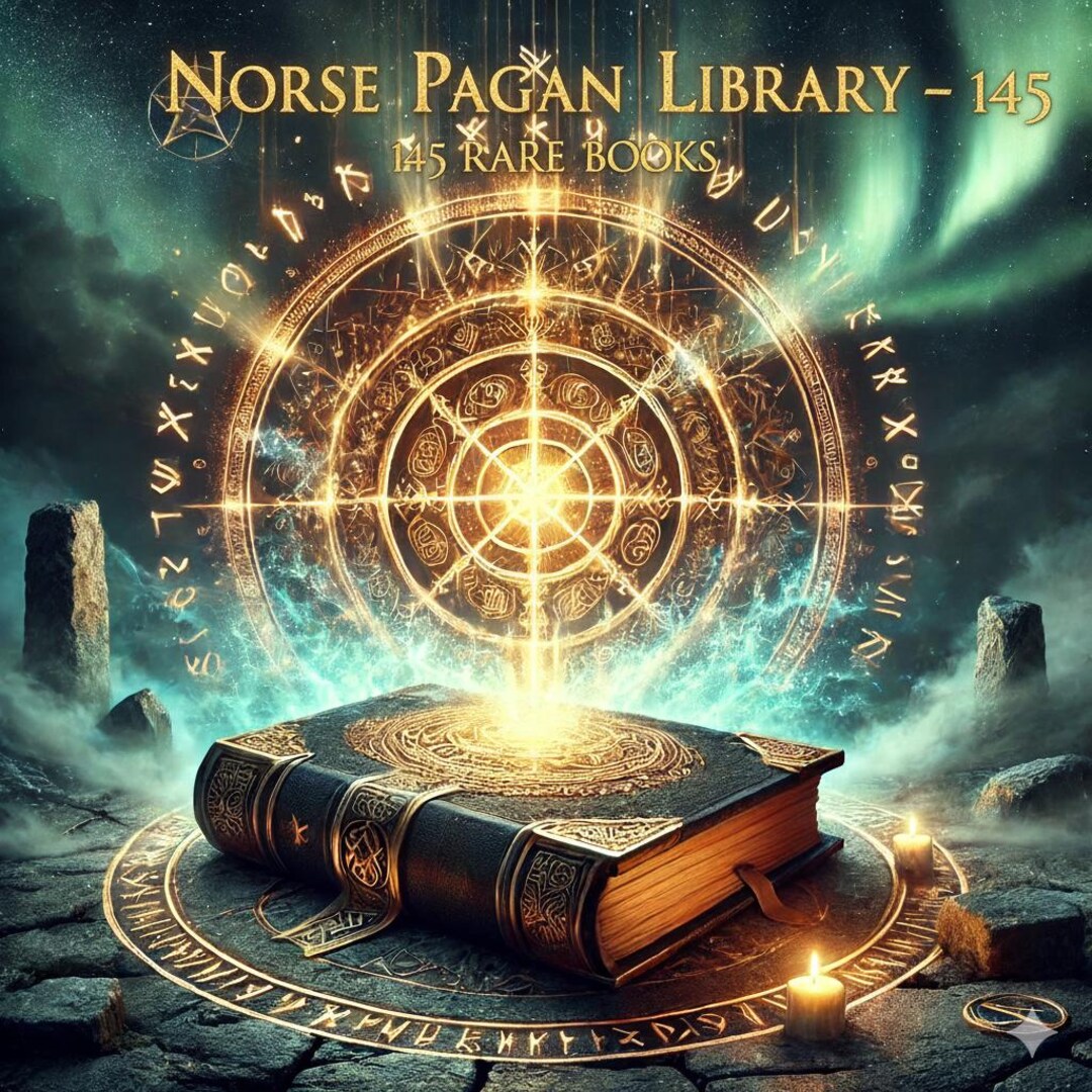 The Complete Library of Scandinavian Pagan Witchcraft - 145 Rare Books ...