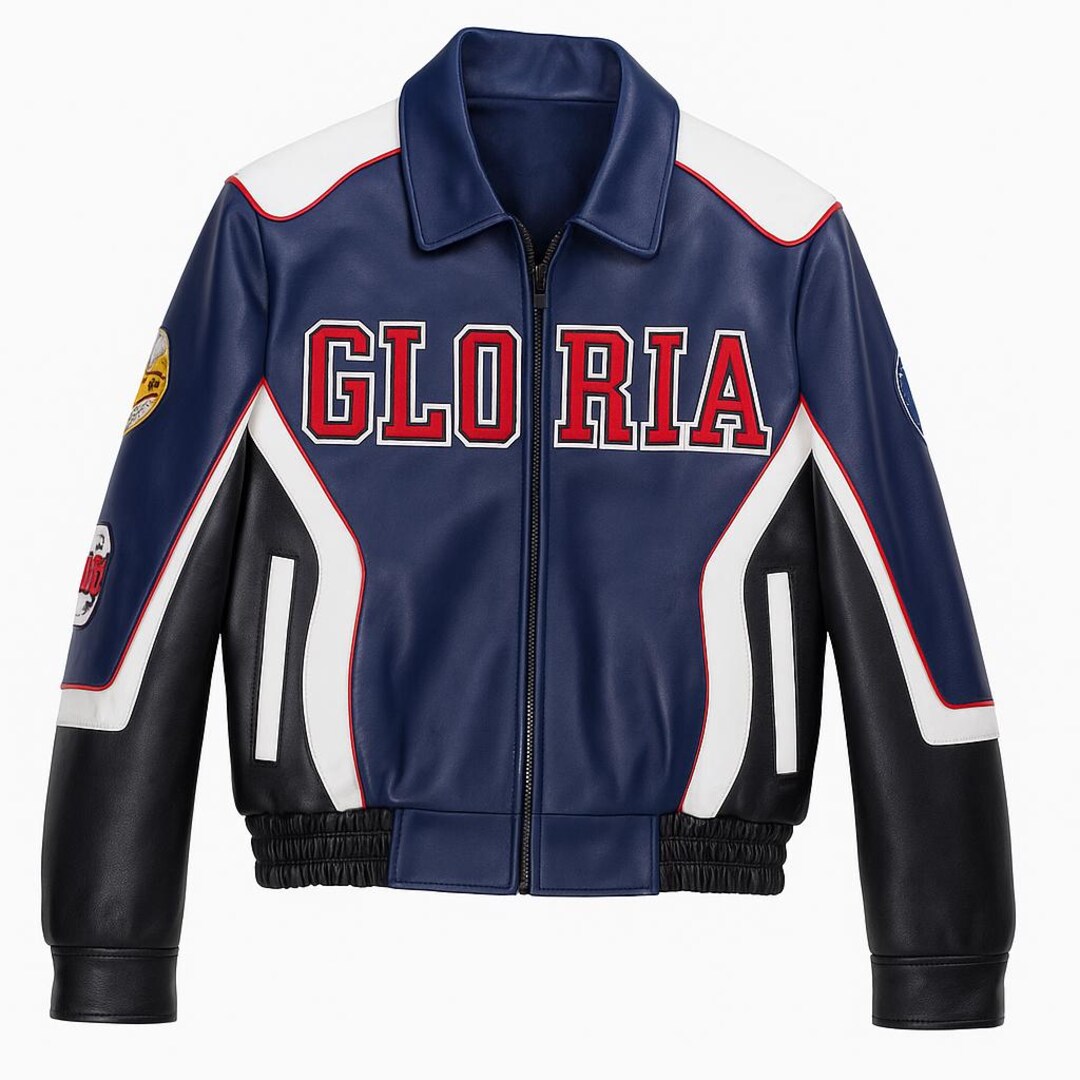 Handmade Leather Hip Hop Bomber Jacket: Retro Compton Varsity - Etsy