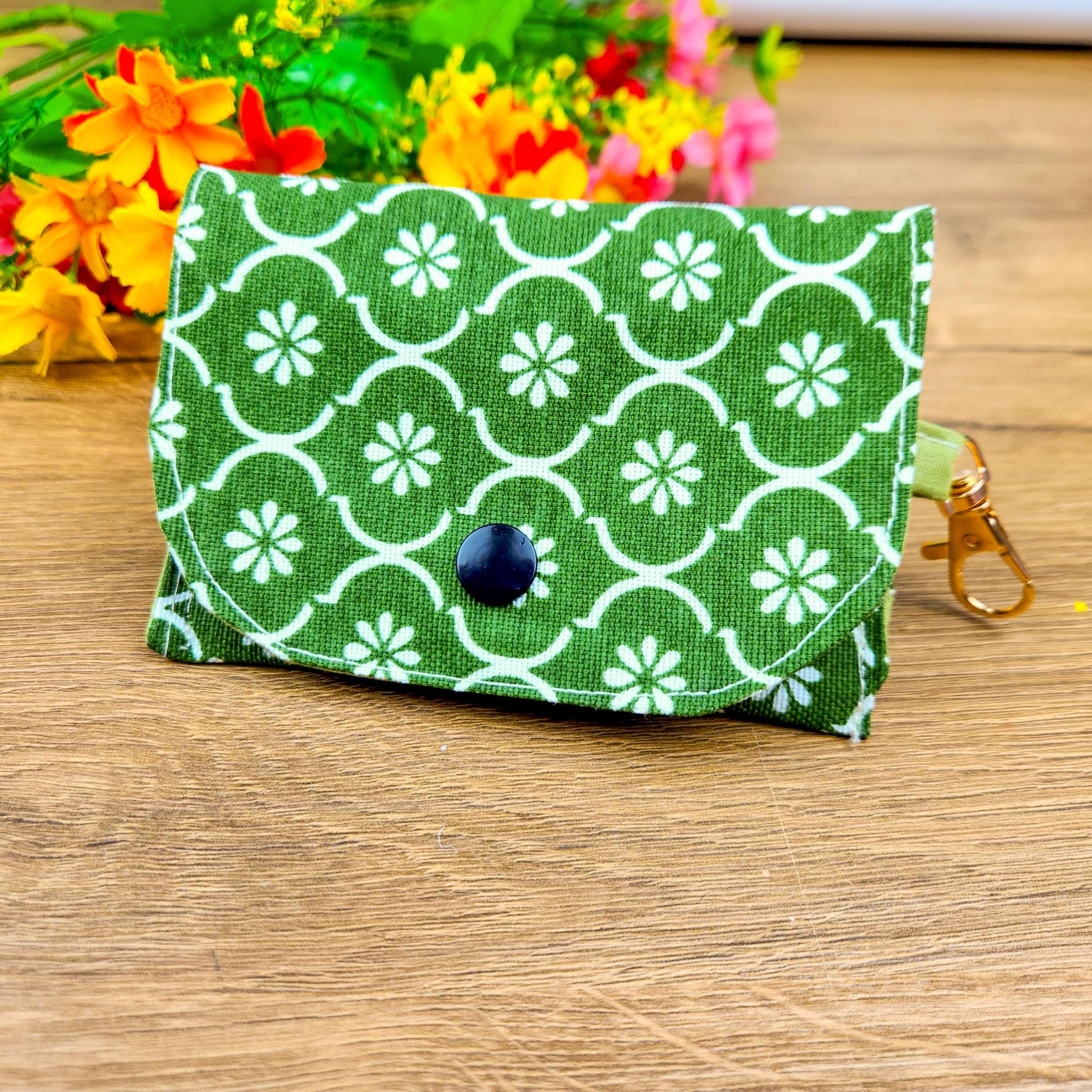 Small Fabric Card Holder Sewing Pattern | Coin Purse Crafting With PDF ...