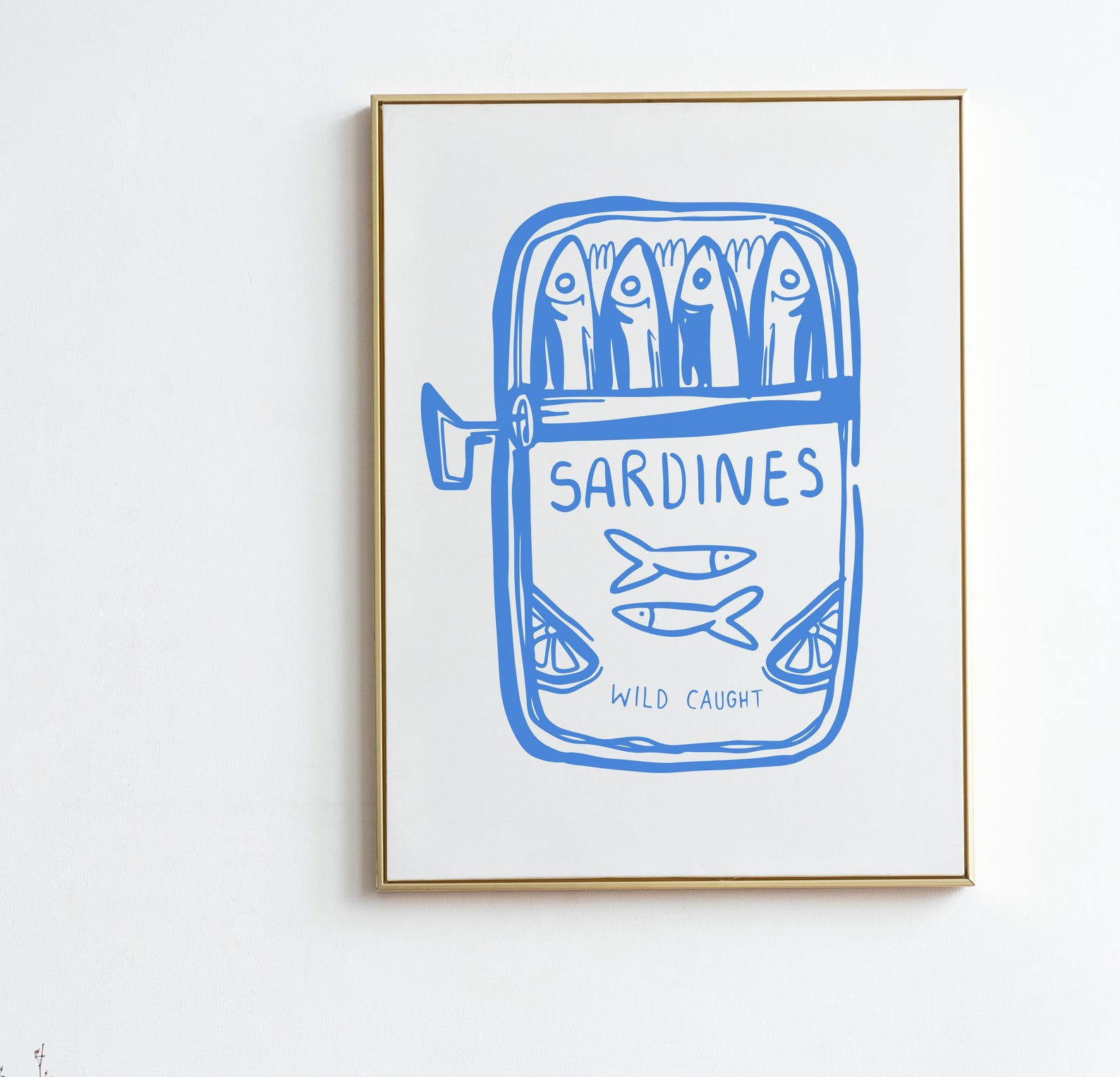 Sardine SVG PNG, Fisherman Aesthetic, Maritime Whimsical Clipart, Hand ...